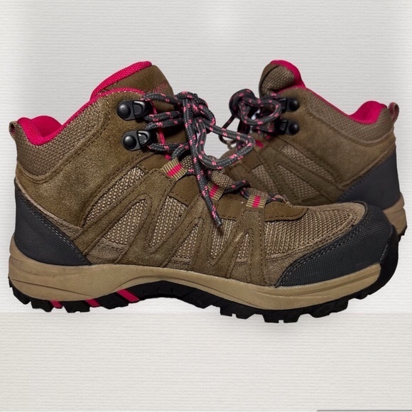 BearPaw | Shoes | Bearpaw Aester Hiking Boots Taupebrown Pink Girls ...